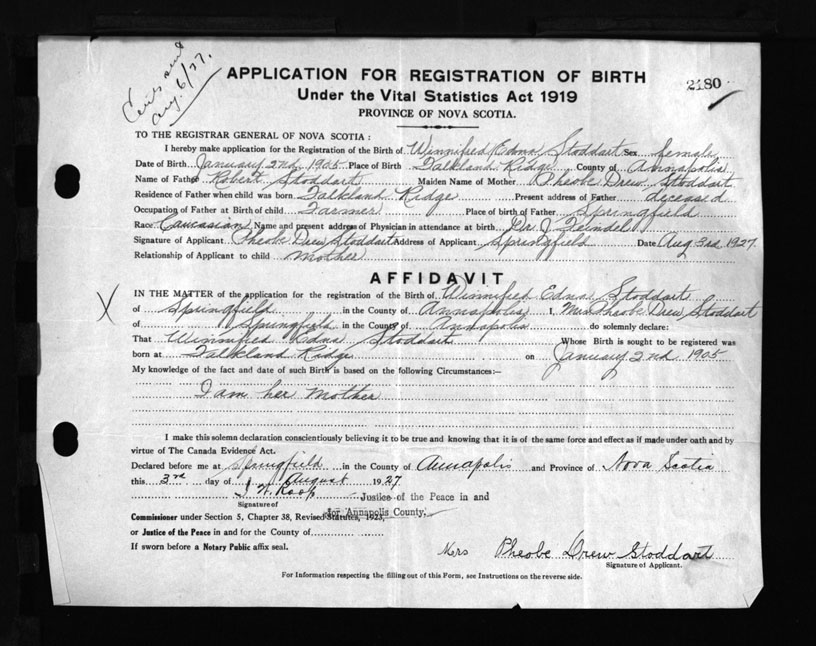 Nova Scotia Archives - Nova Scotia Births, Marriages, and Deaths