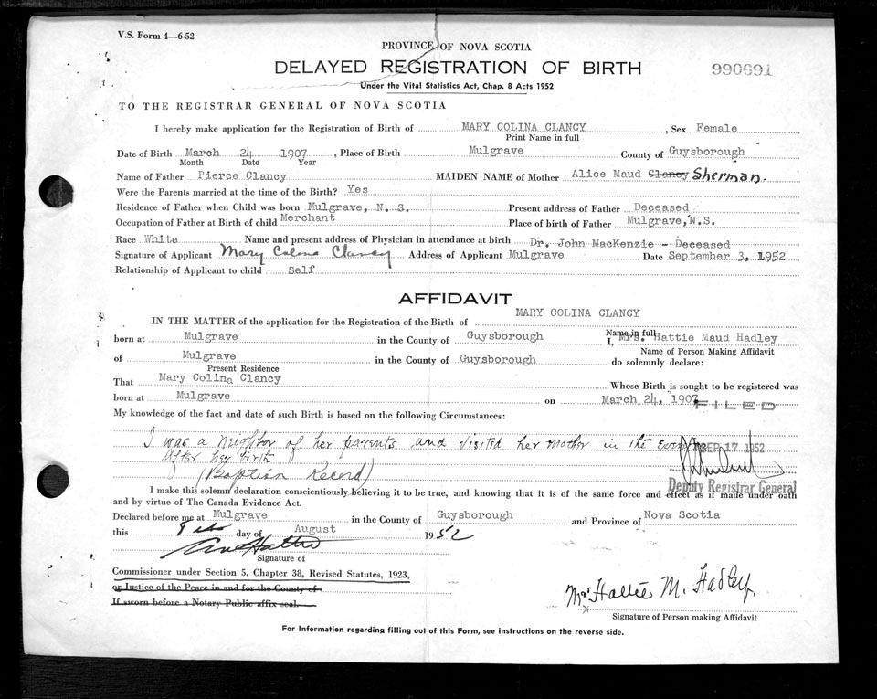 Nova Scotia Archives - Nova Scotia Births, Marriages, and Deaths