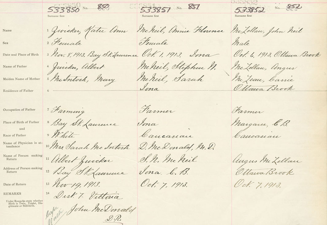 Nova Scotia Archives - Nova Scotia Births, Marriages, and Deaths