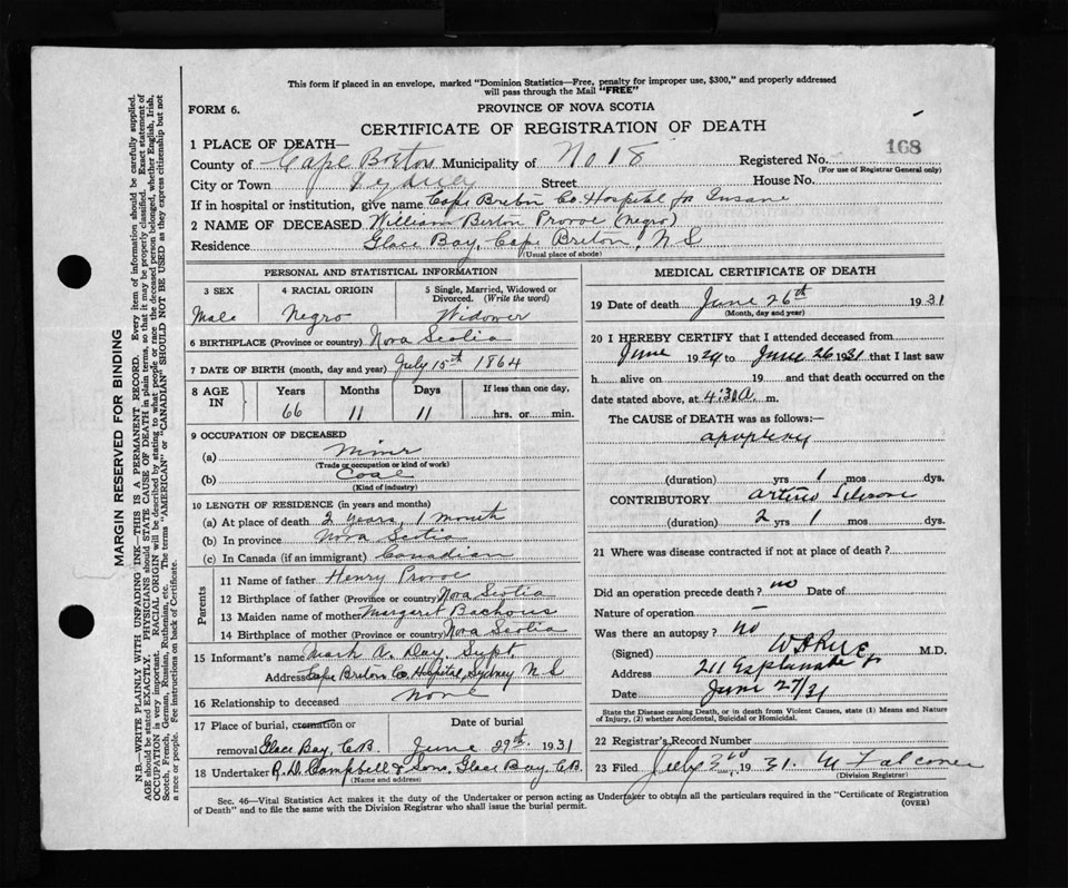 Nova Scotia Archives - Nova Scotia Births, Marriages, and Deaths