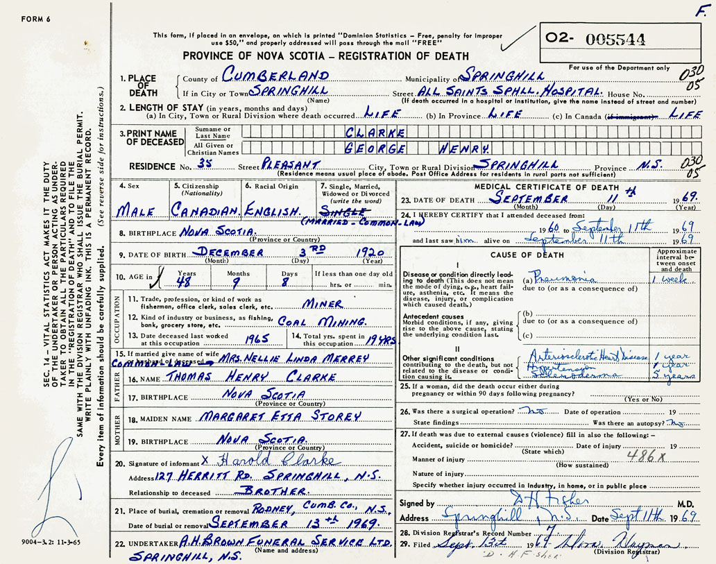 Nova Scotia Archives - Nova Scotia Births, Marriages, and Deaths