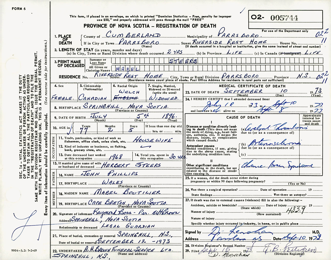 Nova Scotia Archives - Nova Scotia Births, Marriages, and Deaths