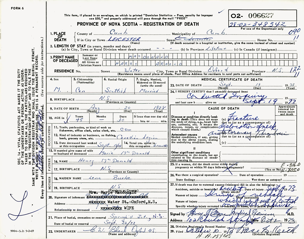 Nova Scotia Archives - Nova Scotia Births, Marriages, and Deaths