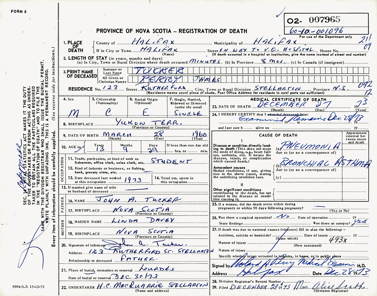 Nova Scotia Archives - Nova Scotia Births, Marriages, and Deaths