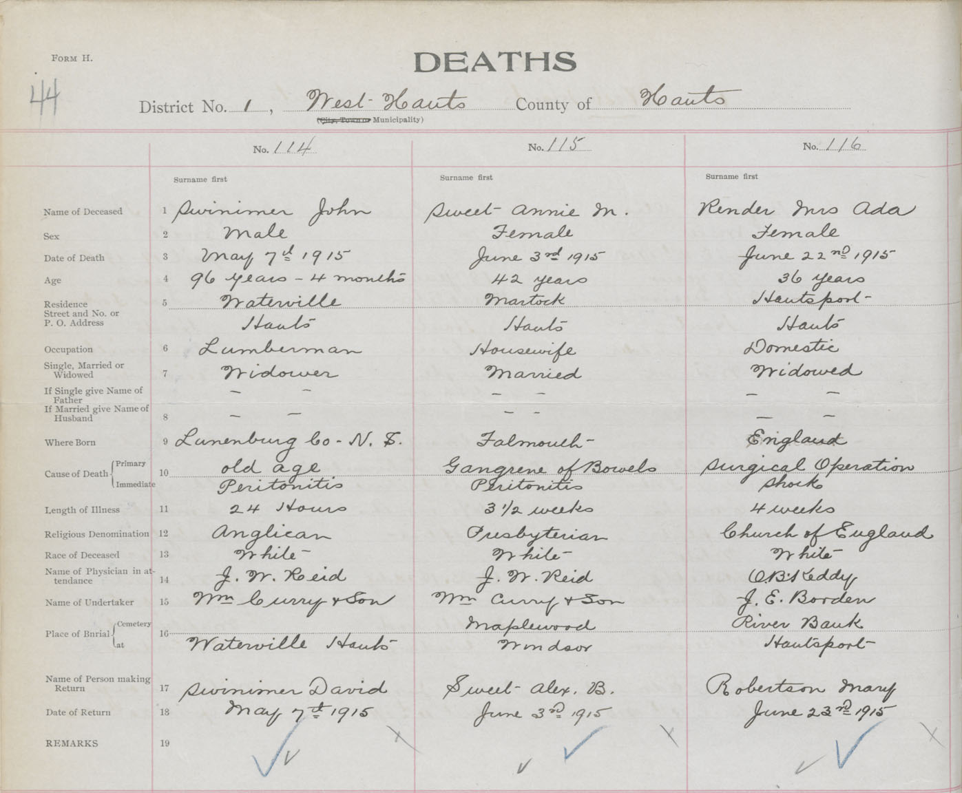 Nova Scotia Archives - Nova Scotia Births, Marriages, and Deaths