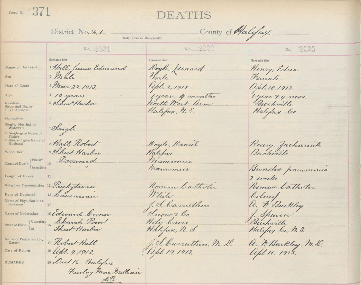 Nova Scotia Archives - Nova Scotia Births, Marriages, and Deaths