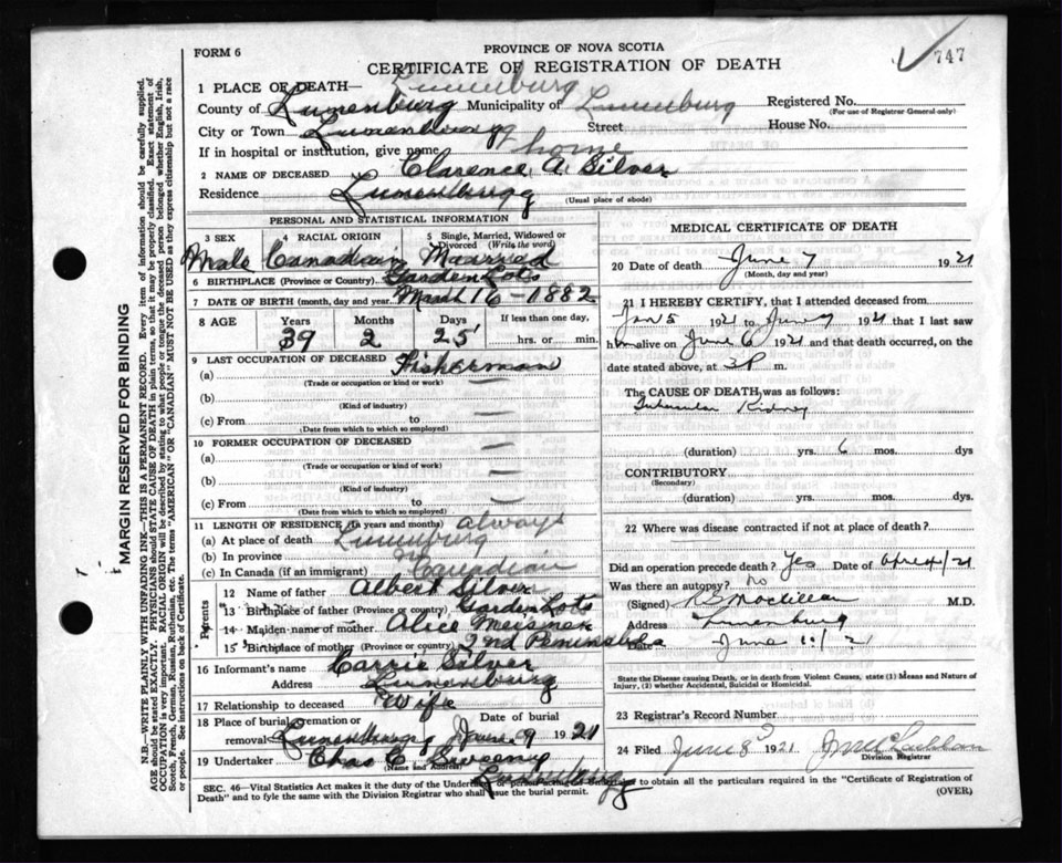 Nova Scotia Archives - Nova Scotia Births, Marriages, and Deaths