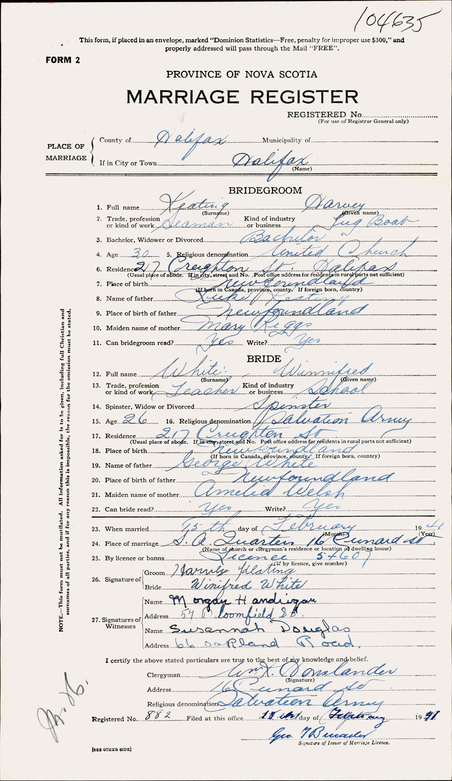 Nova Scotia Archives - Nova Scotia Births, Marriages, and Deaths