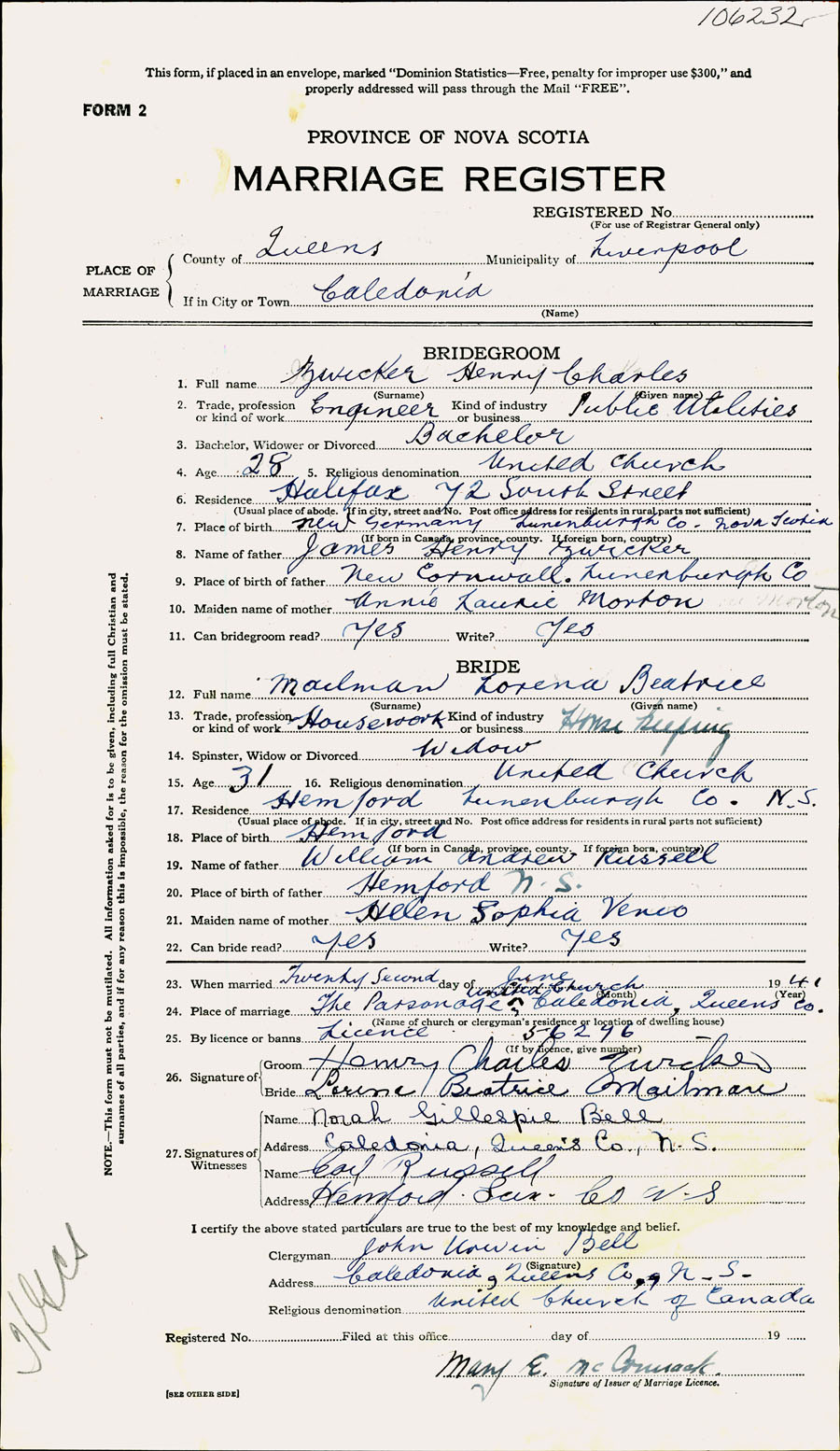 Nova Scotia Archives - Nova Scotia Births, Marriages, and Deaths