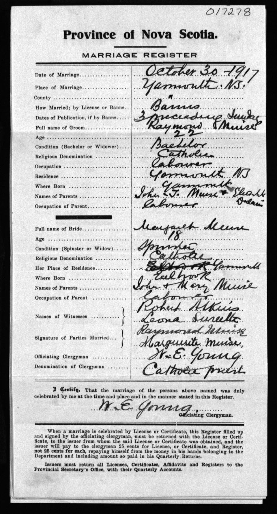 Nova Scotia Archives - Nova Scotia Births, Marriages, and Deaths