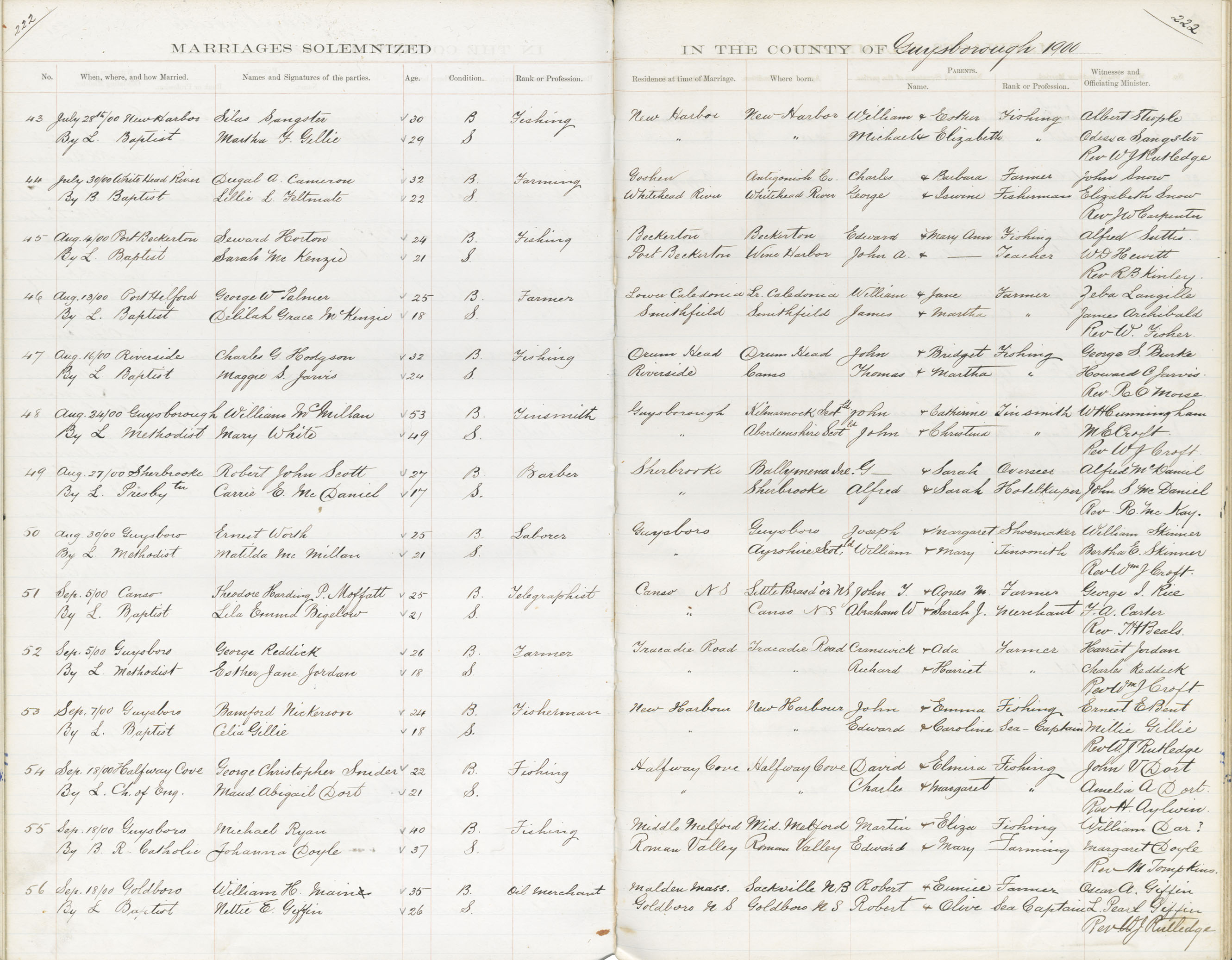 Nova Scotia Archives - Nova Scotia Births, Marriages, and Deaths