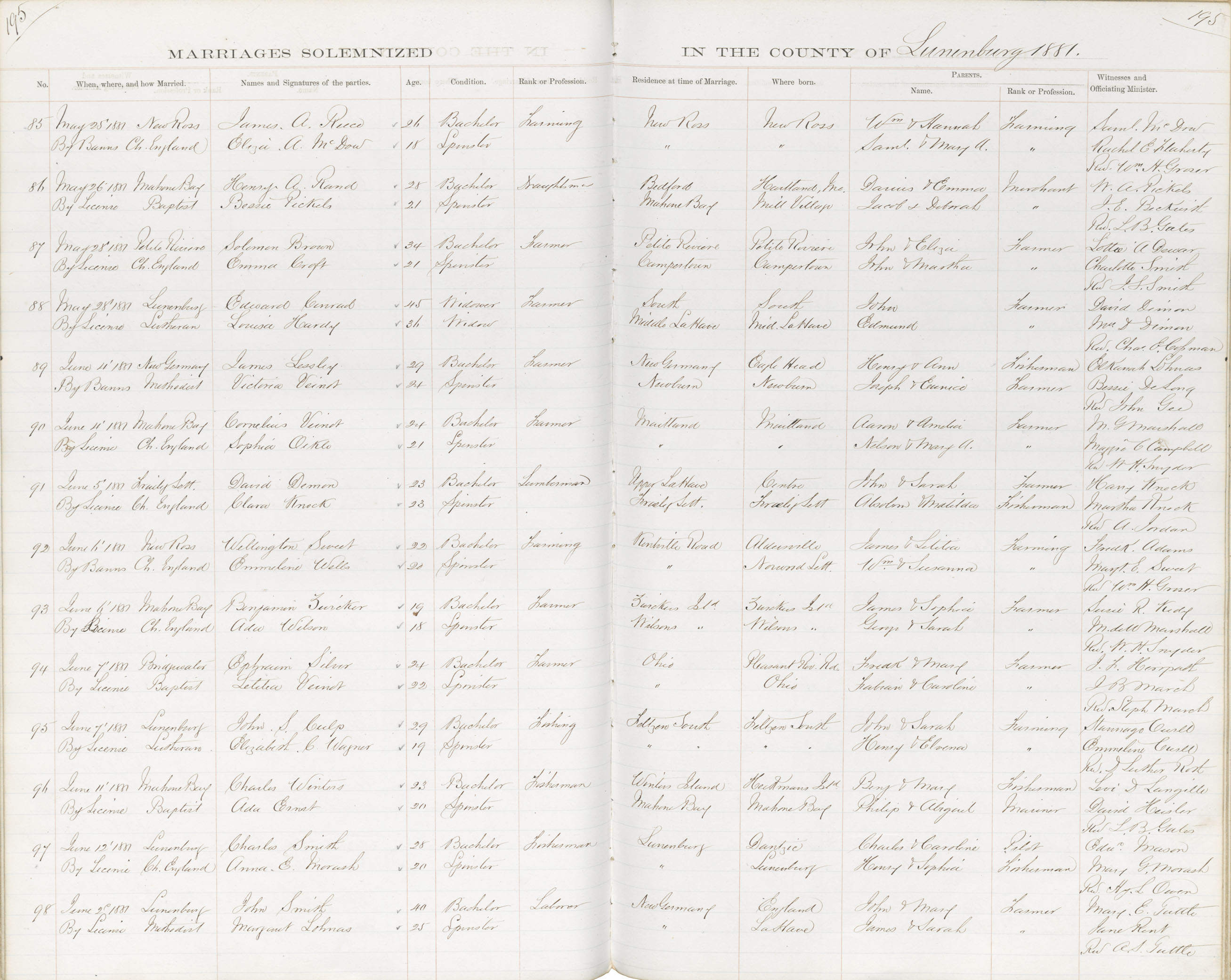 Nova Scotia Archives Nova Scotia Births Marriages And Deaths Nova Scotia Archives Nova Scotia Births Marriages And Deaths