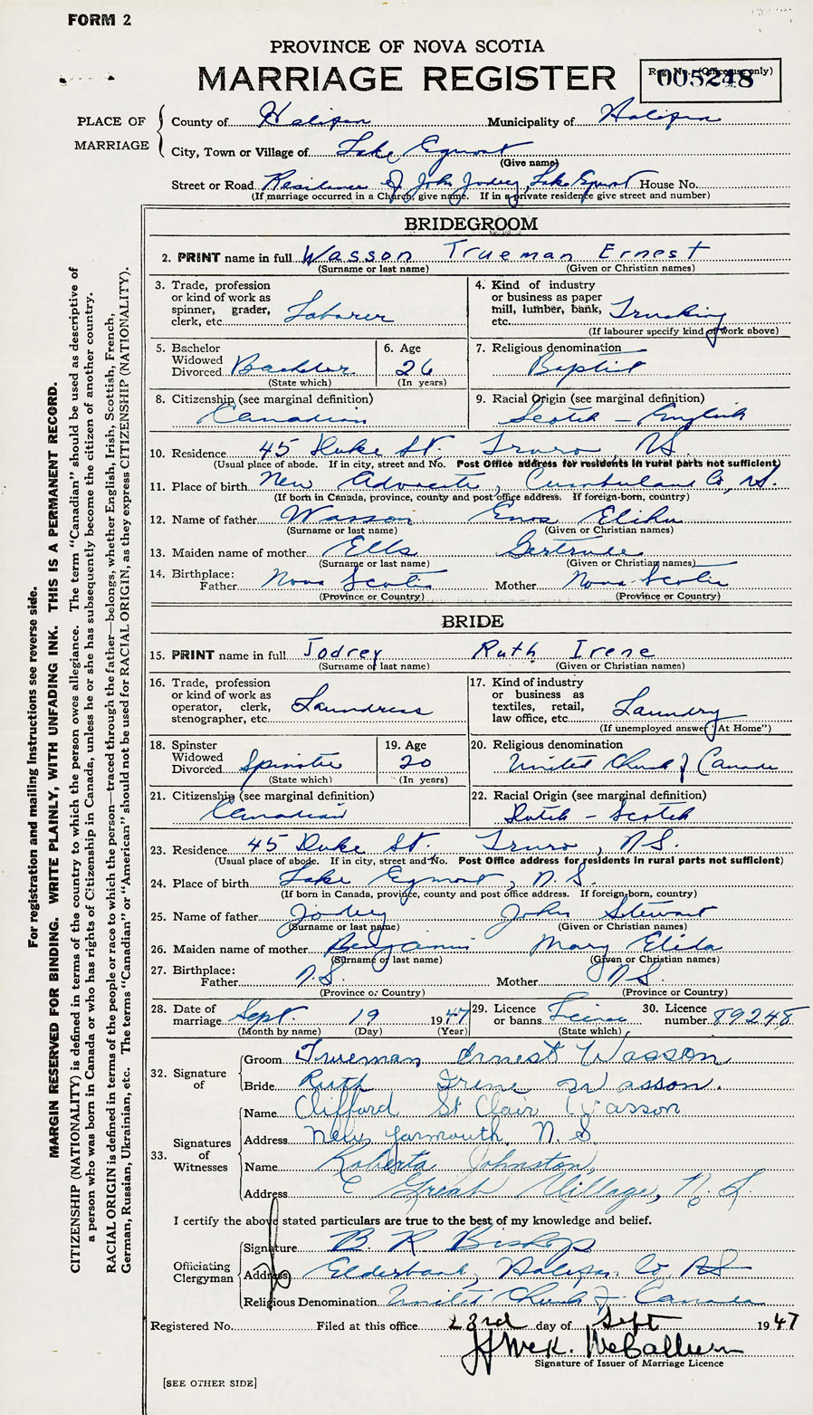 Nova Scotia Archives - Nova Scotia Births, Marriages, and Deaths