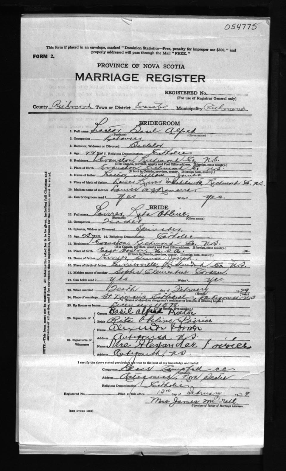 Nova Scotia Archives - Nova Scotia Births, Marriages, and Deaths